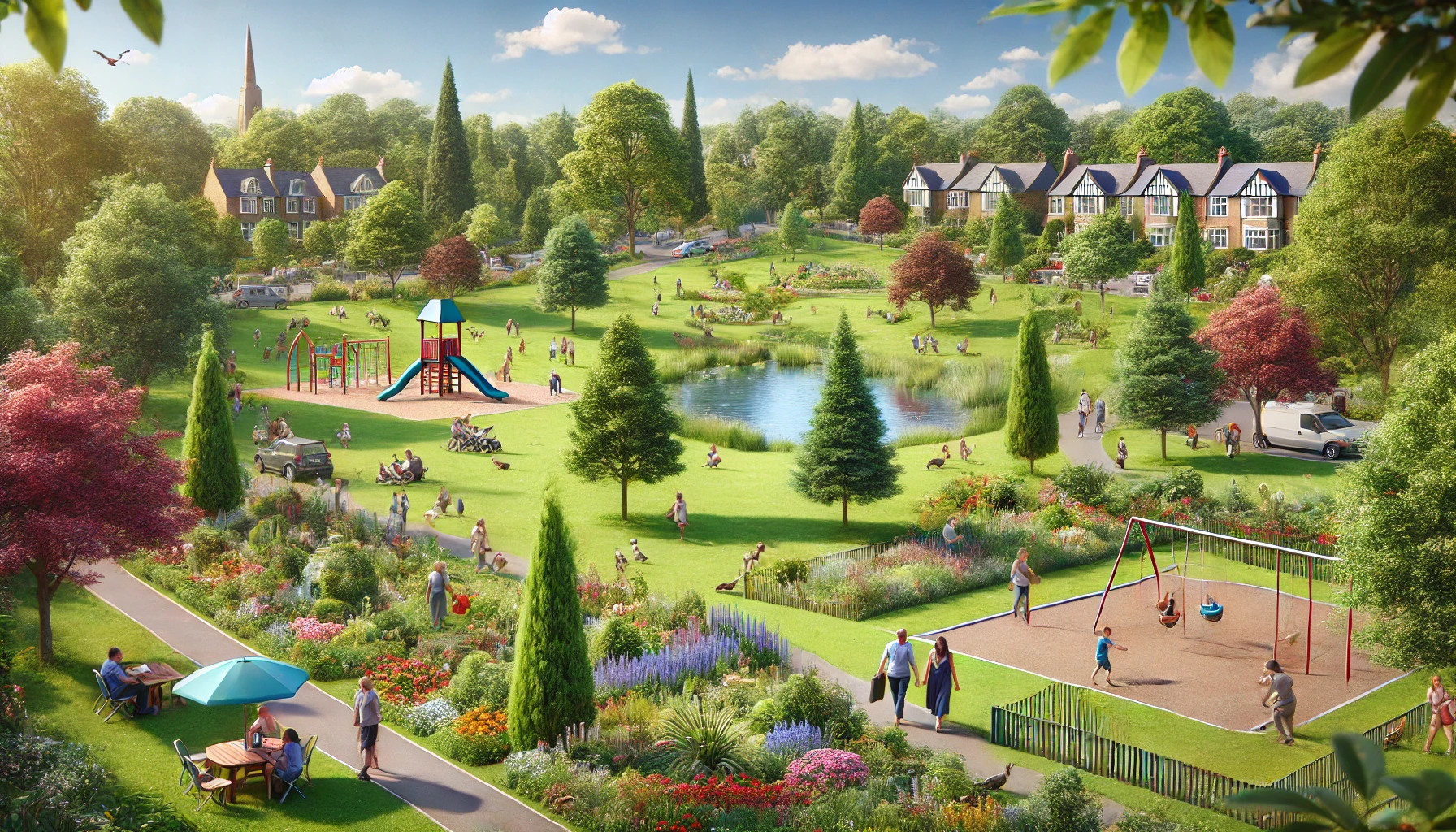 Spinney Hill Park: A Serene Oasis with Playgrounds and Wildlife – Peter ...