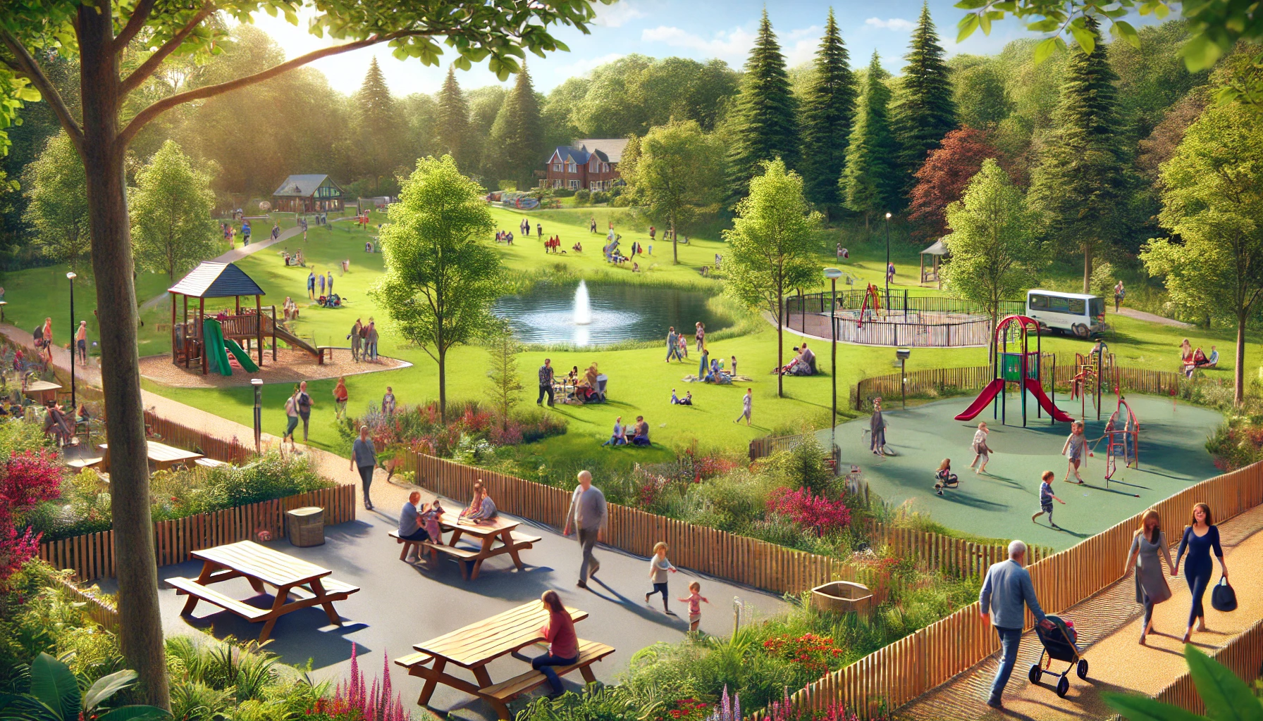 Knighton Park: A Charming Blend of Nature and Recreation – Peter SoulsBy